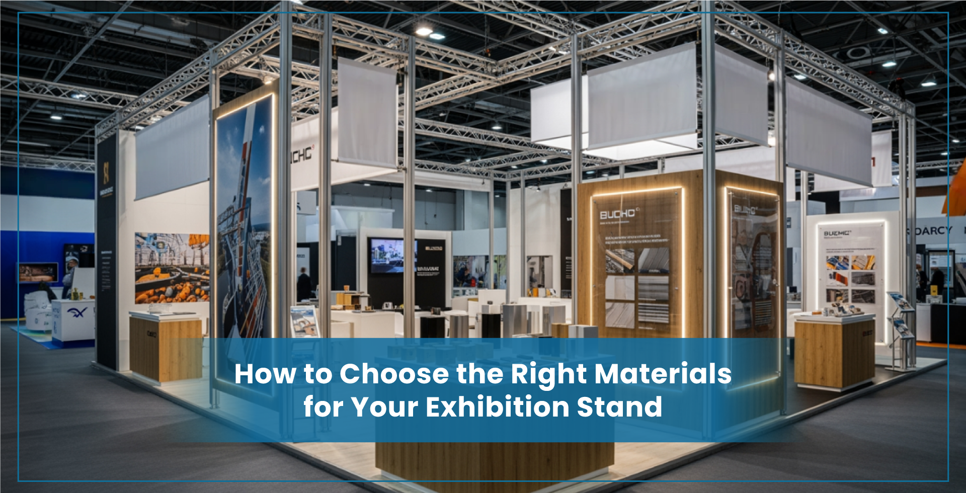 How to Choose the Right Exhibition Stand Materials